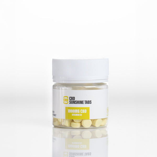 CBD Sunshine Tablets | CBD + Vitamin D3 100 Tablets UK – LJVapes